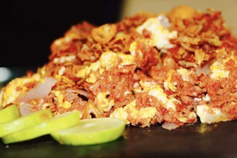 Asian Corned Beef Hash - A Simple Recipe With Corned Beef & Chilli
