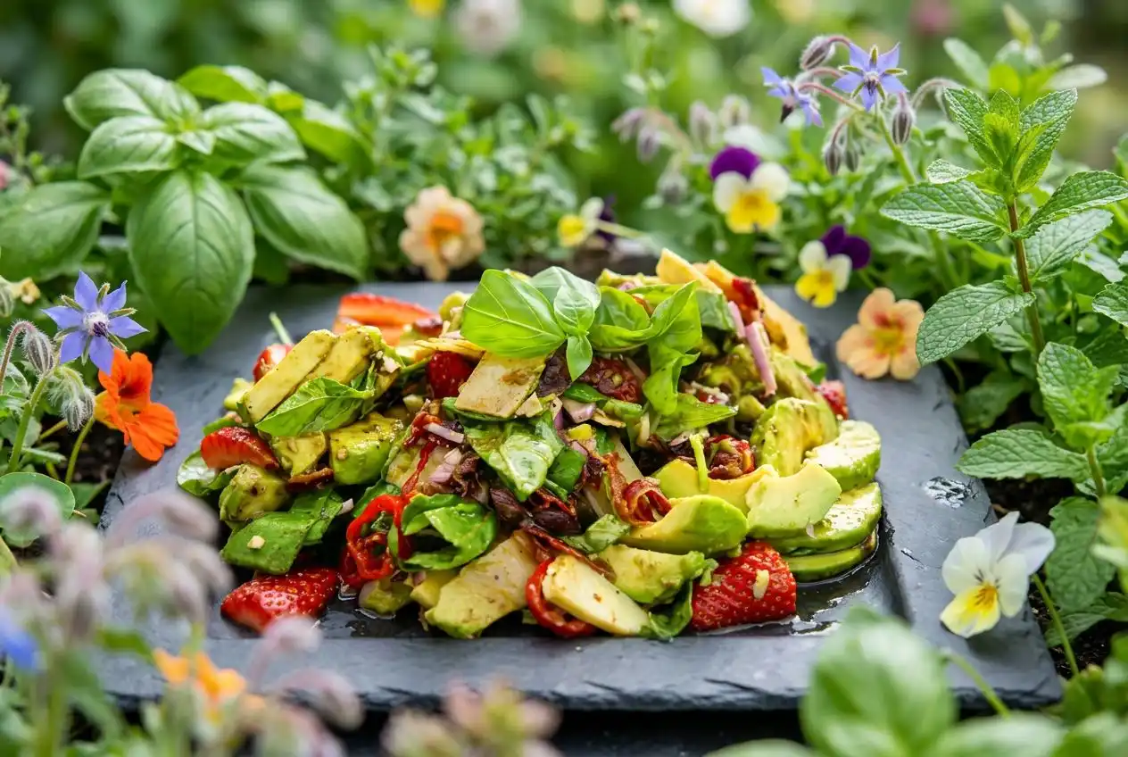 Best Avocado Strawberry Basil Chili Salad Recipe (2026)